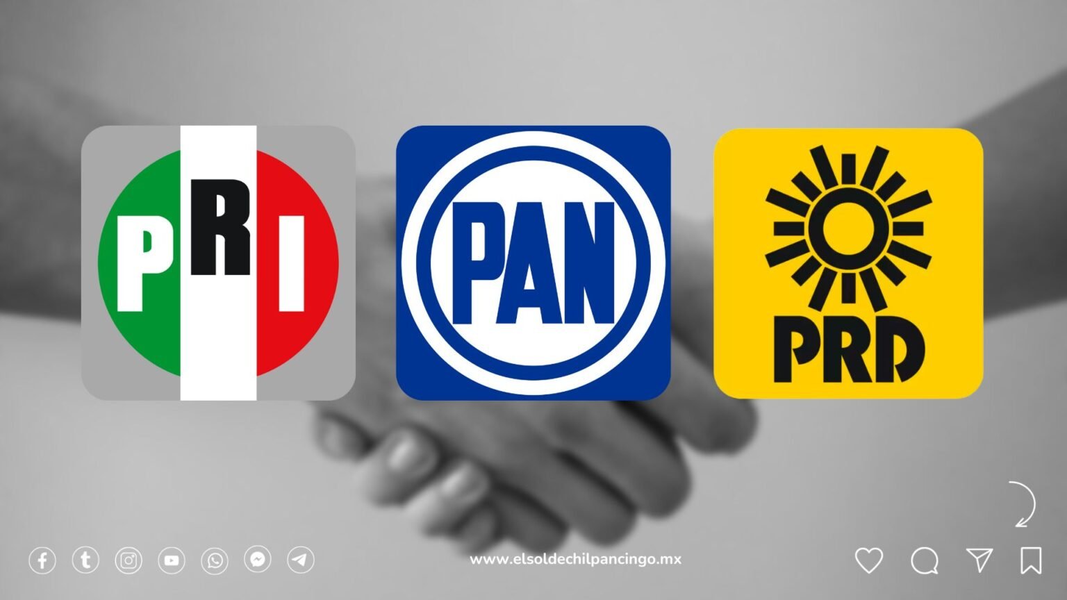 El PAN amenaza con abandonar la Alianza con PRI y PRD en Guerrero - El Sol de Chilpancingo